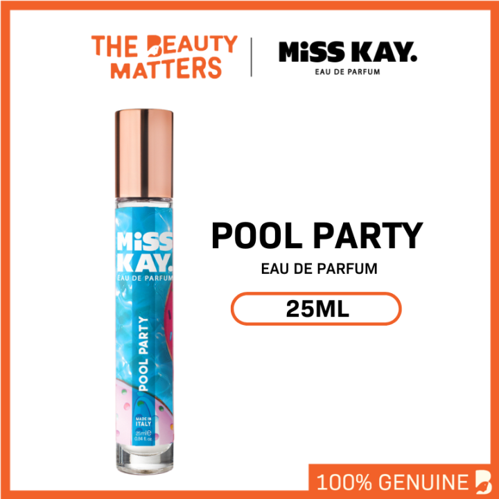 MiSS KAY Eau De Parfum Pool Party 25ml [Exp: May 2027] - Italy-made ...