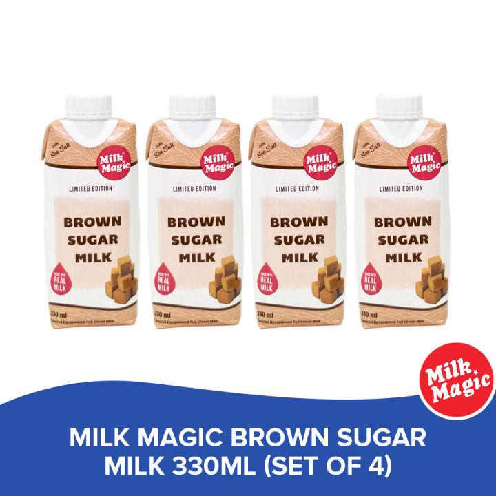 Milk Magic - Brown Sugar Milk 330ml (Set of 4) - Nutritious Healthy ...