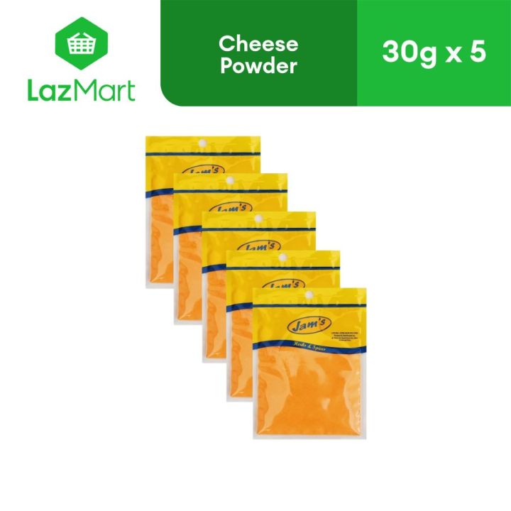 Jam's Gourmet Cheese Powder 30g x 5 | Lazada PH