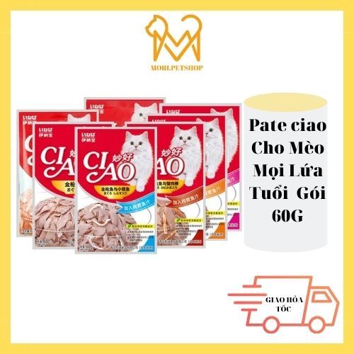 Pate Ciao Cho Mèo gói 60g | Lazada.vn