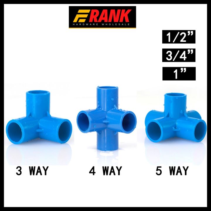 703 T Pipe Connector 3 Way Tee PVC Fittings 4 Way Tee 5 Way Tee ...