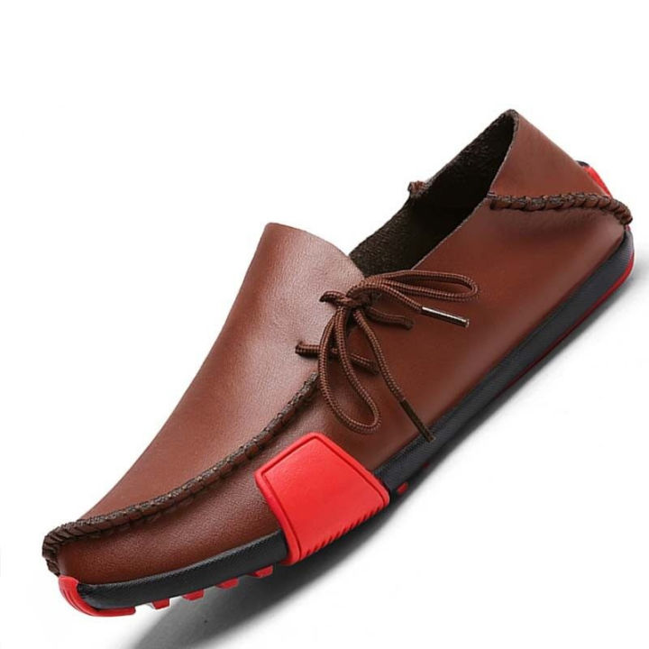 Men's Loafers New Arrivals Men's Loafers Cow Leather Driving Loafers ...
