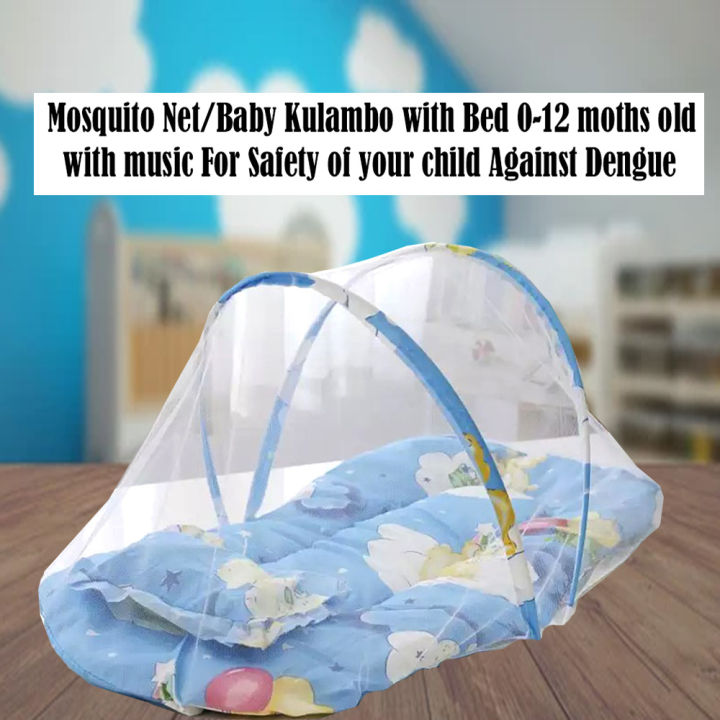Mosquito Net/Baby Kulambo with Bed 0-12 moths old with music For Safety ...