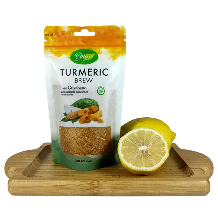 GINGA Turmeric Brew with Guyabano 100g | Lazada PH