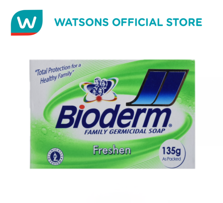 BIODERM Family Germicidal Soap Green Freshen 135g | Lazada PH