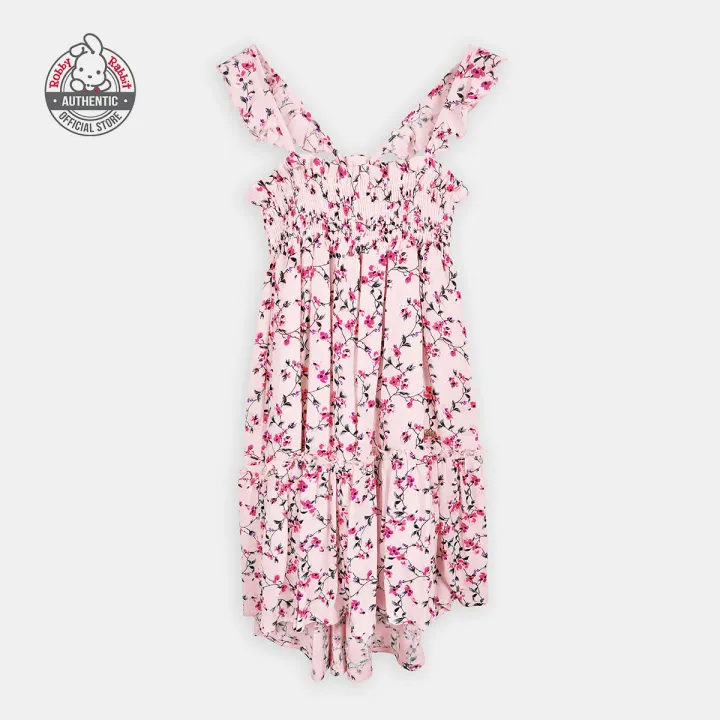 Robby Rabbit Garden Estate Maxi Dress (Pink) | Lazada PH