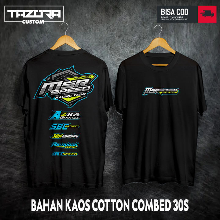 KAOS RACING MSR SPEED MERCHANDISE| KAOS REQUEST NOMOR DAN NAMA RACING ...
