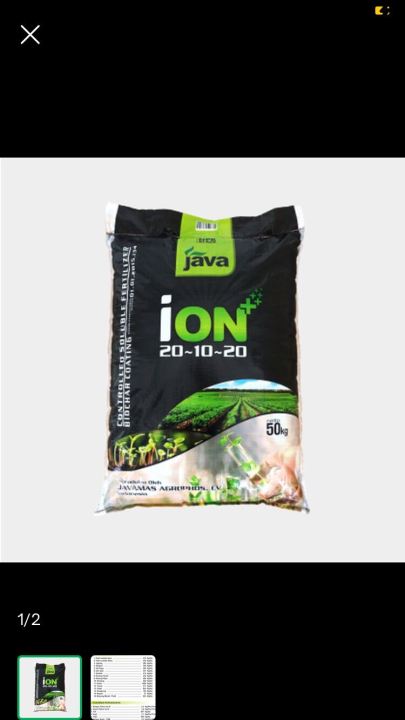 Pupuk Java Ion NPK Black Kemasan Repack 1 kg | Lazada Indonesia