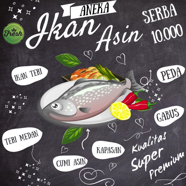 Aneka Ikan Asin Serba 10rb | Lazada Indonesia