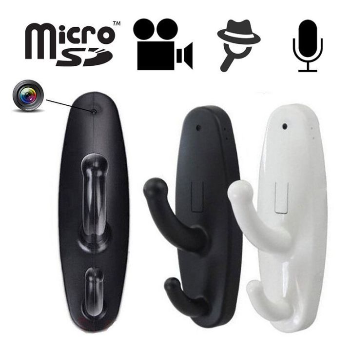 ℋ𝒪ℒℒ𝒴𝒯𝒪𝒪 Clothes Hook Mini Camera 1080p Buat Ngintip Kamera Pengintai Super Kecil Mini