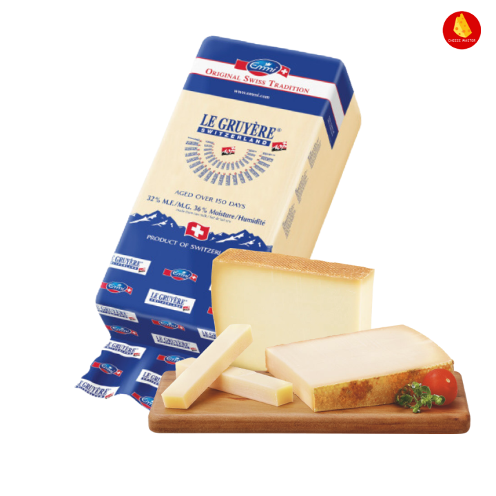 กรูแยร์ชีส Emmi Gruyere Swiss Cheese ชีสสวิสแท้ 1000% | Lazada.co.th