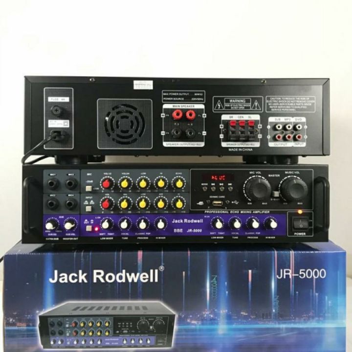 Amplifier JACK RODWELL JR5000/JR 5500 pro | Lazada Indonesia
