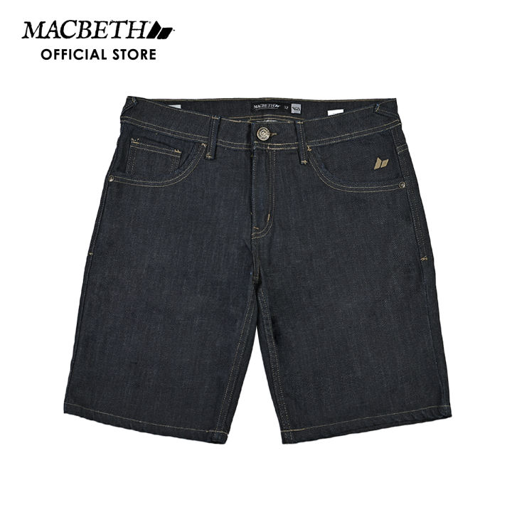MACBETH MEN'S DENIM SHORTS - SLIM TAPPERED SHORT | Lazada PH