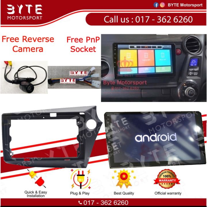 🇲🇾🔌Android Player Honda Insight 💯FOC Reverse Camera💯 🔌 | Lazada