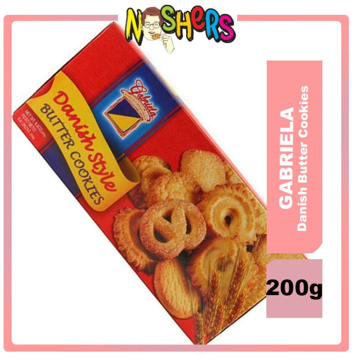 Noshers Gabriela Danish Style Butter Cookies 200g | Lazada PH