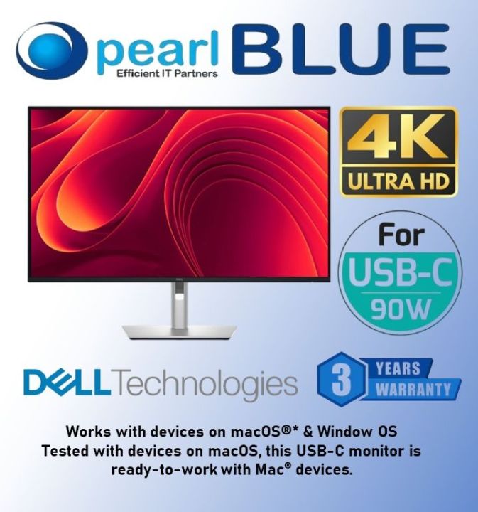 [SAME DAY DELIVERY] Dell Pro 32 Plus 4K USB-C Hub Monitor - P3225QE ...