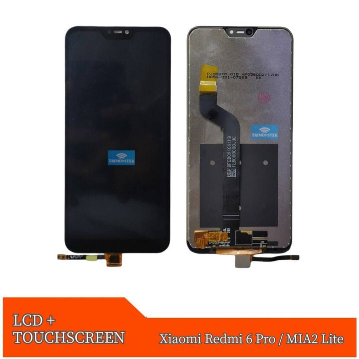 Lcd + Touchscreen Xiaomi Redmi 6 Pro - MIA2 Lite | Lazada Indonesia