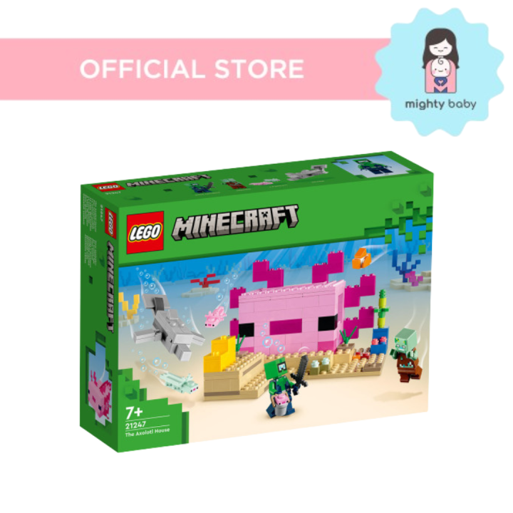 Lego Minecraft The Axolotl House | Lazada PH
