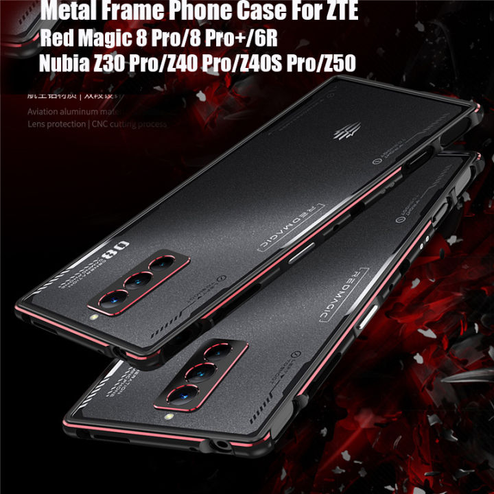Ốp Khung Kim Loại Màu Vỏ Điện Thoại Cho ZTE Red Magic 8 Pro Pro + Vỏ ...
