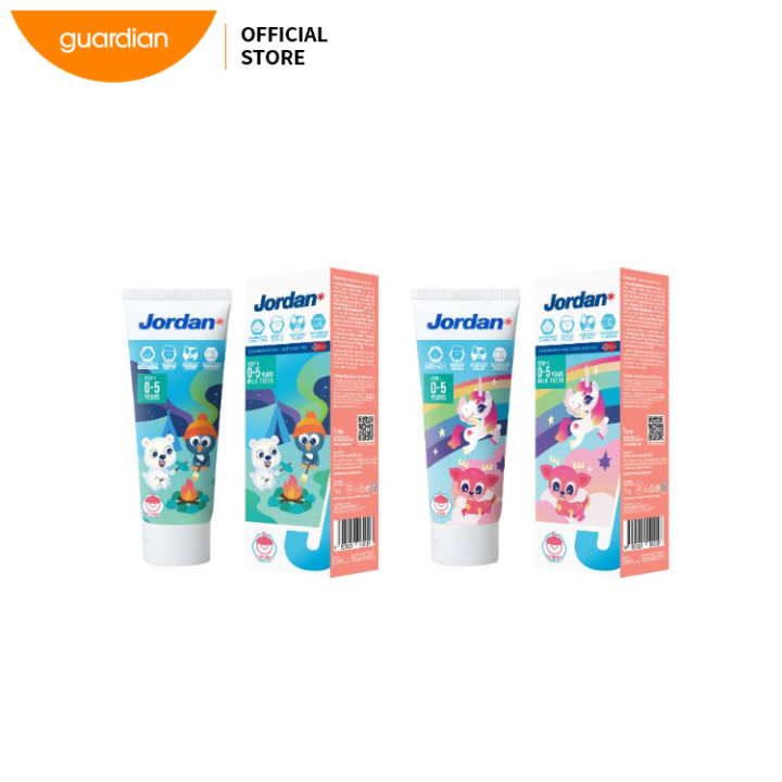Jordan Kids Toothpaste Step 1 Lychee 75G | Lazada