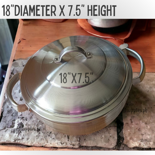 Class A Makapal Aluminum Casserole Pinukpok handmade Christmas gift ...