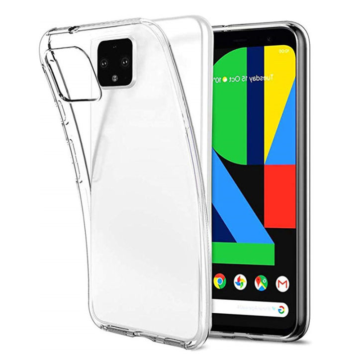 Clear Soft TPU Case For Google Pixel 3 3A XL 3XL Pixel 4 4A 4XL Pixel 5 ...