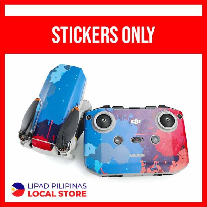 DJI Mavic Mini 2 Stickers PVC Decals RC Drone Body Wrap Protector ...