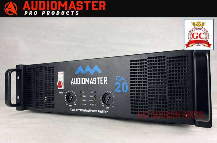 Audiomaster CA20 Power amplifier Black Ca20 | Lazada PH