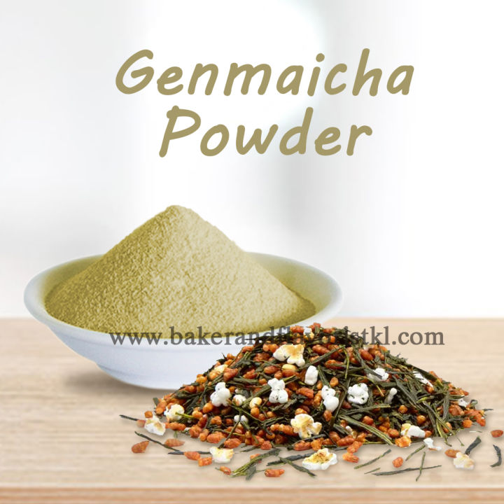 Genmaicha Powder 玄米茶 250g Japan Tea Series | Instant Tea Powder Matcha ...