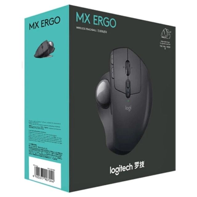 Original Logitech MX Ergo Wireless Trackball Mouse 2.4G Wireless ...