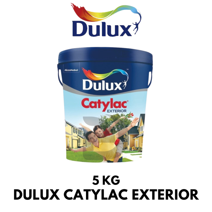 Cat Tembok Eksterior Dulux Catylac Exterior Galon 5 Kg | Lazada Indonesia