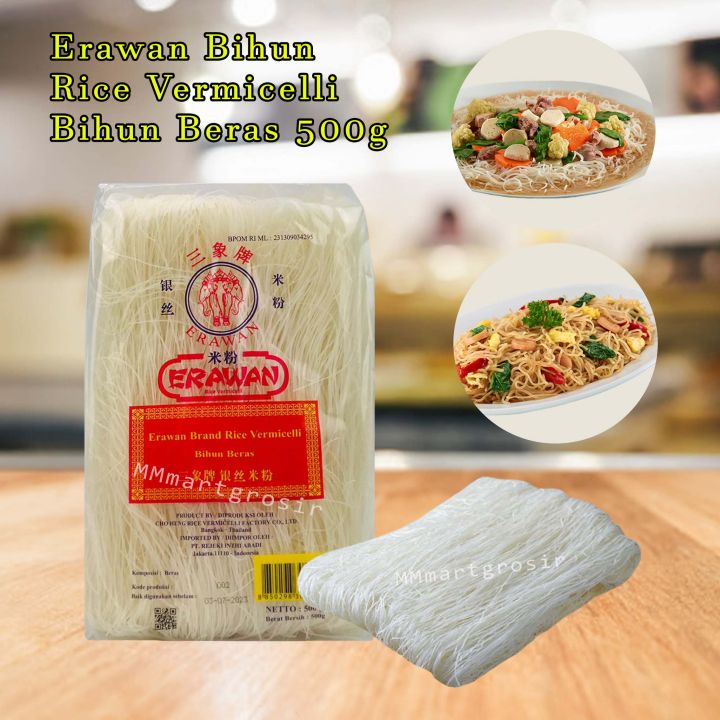 Erawan Bihun / Rice Vermicelli / Bihun Beras / 500g | Lazada Indonesia