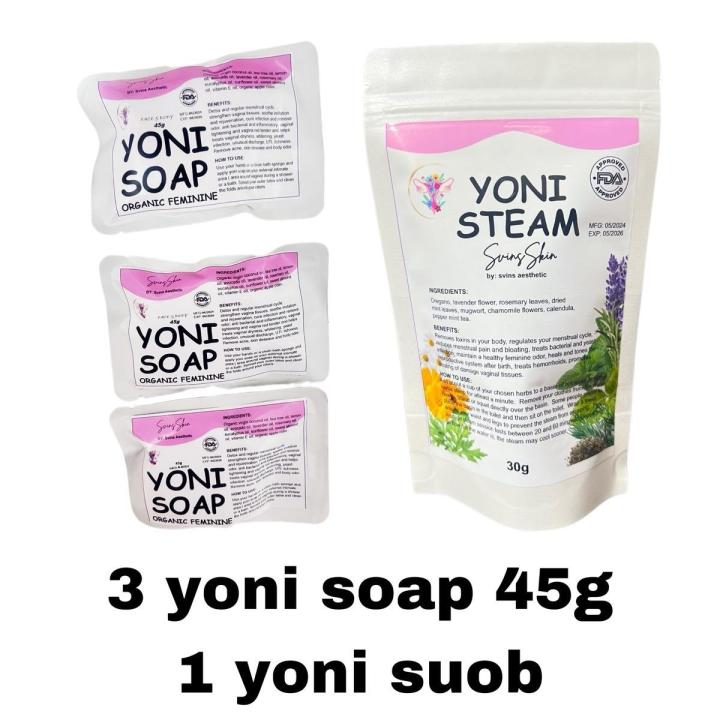 3 yoni soap + 1 yoni suob | Lazada PH