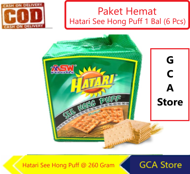 Hatari See Hong Puff Original 6 pcs (260 gram/pcs) | Lazada Indonesia