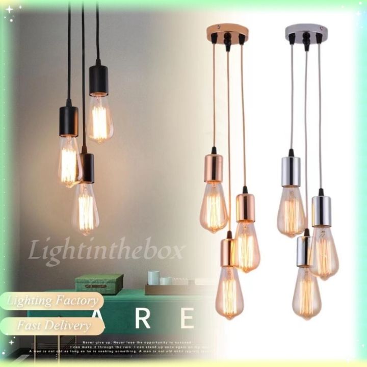 Lightinthebox Vintage Chandelier Pendant Ceiling Light Dining Hanging ...