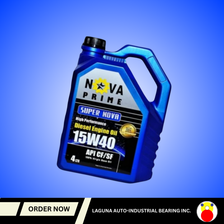 NOVA PRIME Super Nova High Performance Diesel Engine Oil 15W-40 (4L ...