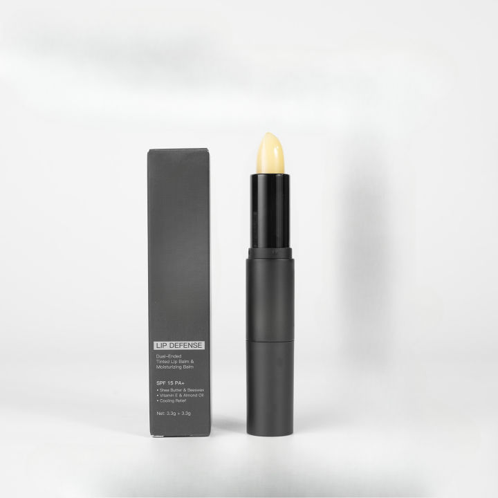 Camou Men's Lip Defense Dual Ended Color Adapt Lip Balm and ...
