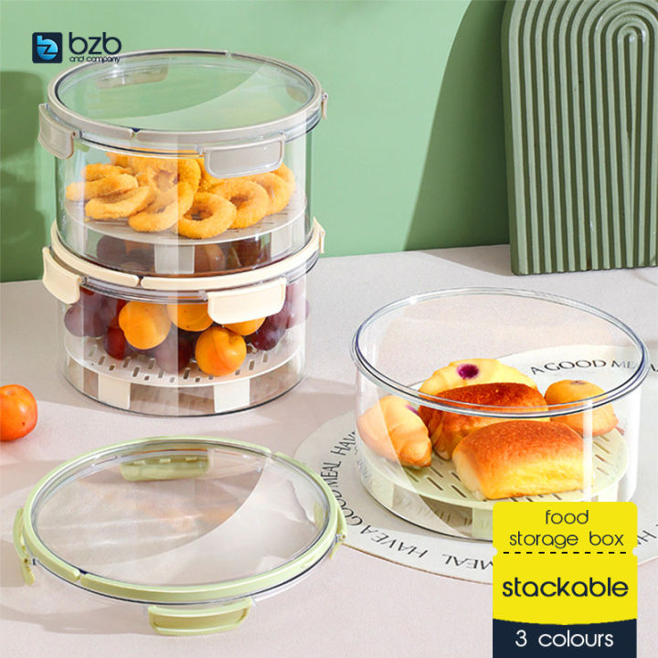 Picnic Food Storage Box Tupperware Airtight Camping Outdoor Portable ...