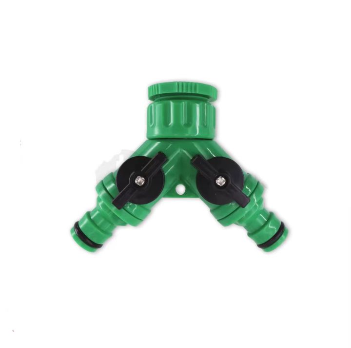 PVC 2-way Y Splitter Quick Release Garden Hose Connector Adaptor | Lazada PH