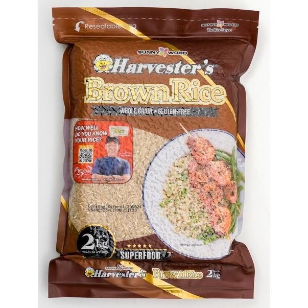 Harvesters Brown Rice 2kg | Lazada PH