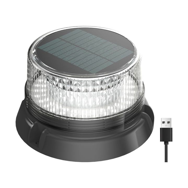 LED Anchor Light for Boat Yacht, Solar Powered Navigation Lamp, Marina ...