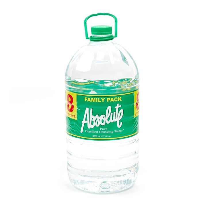 Absolute Pure Distilled Drinking Water 8L | Lazada PH