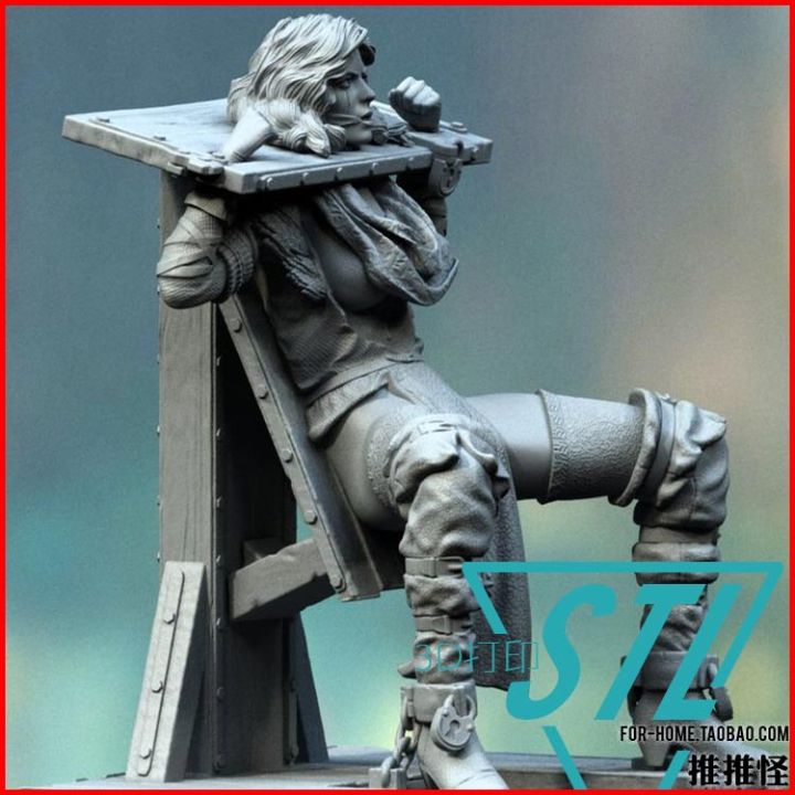 Stl data file 3》 3D printing model of prisoner yennefer's Wizard 3 ...