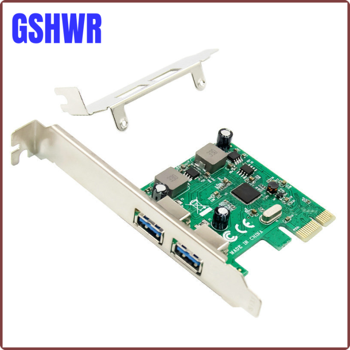 GSHWR PCI-E to USB3.0 Expansion Card 5G Desktop Motherboard HUB ASM1042 ...