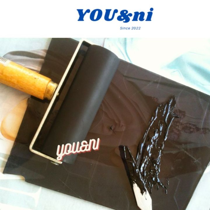 Art Roller Lino Printing With Wood Handle/Roller Sekuji /Penggelek Lino ...