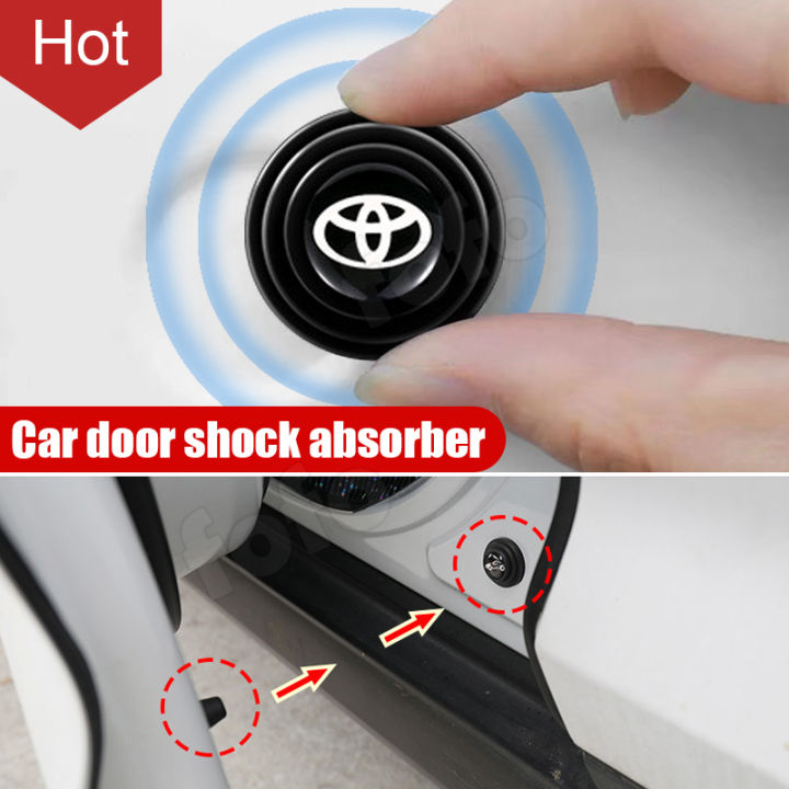 8PCS Car Door Silent Shock Absorber Damping Cushion Gasket car door ...