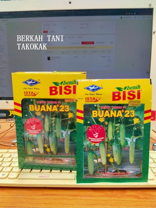 benih timun buana 23 berat 20 gram cap kapal terbang | Lazada Indonesia