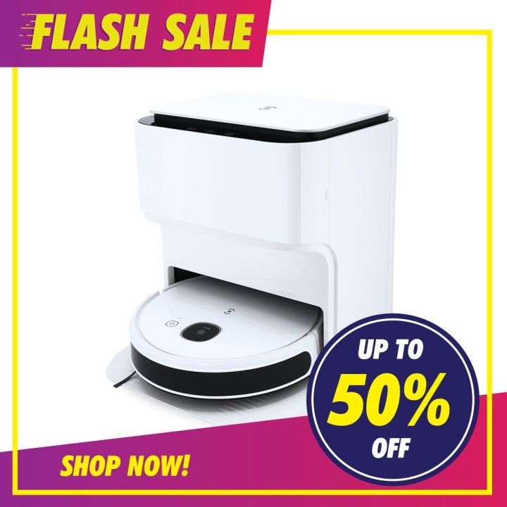 [HCM]Robot hút bụi Ecovacs Deebot N9+ [2021] Tự động giặt giẻ lau Tự ...