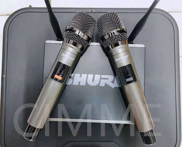 SHURE SG-900 Newest 2 Channel UHF Wireless Microphone With charging function | Lazada PH
