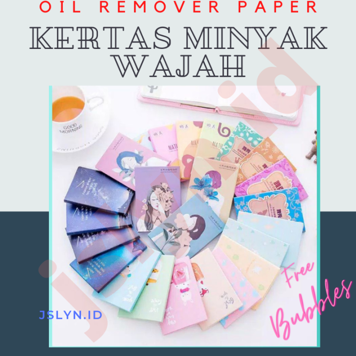 KERTAS PENYERAP MINYAK UNTUK WAJAH FACE OIL REMOVER PAPER 50 LEMBAR ...